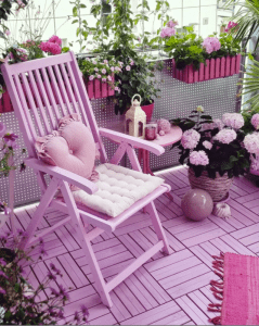 Pretty in Pink: 6 Pink Balcony Décor Ideas - Balcony Boss